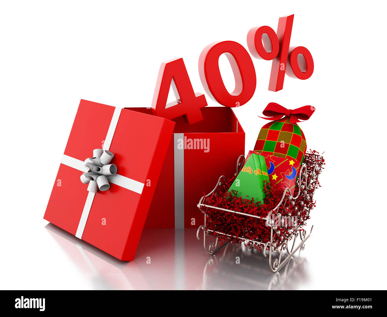 Render box text percent off hi-res stock photography and images - Alamy