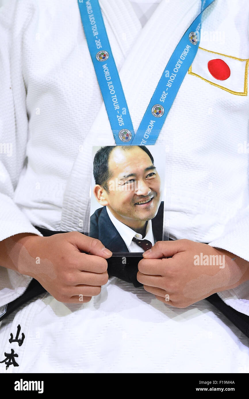 (T-B) Anzu Yamamoto, Hitoshi Saito (JPN), AUGUST 30, 2015 - Judo ...