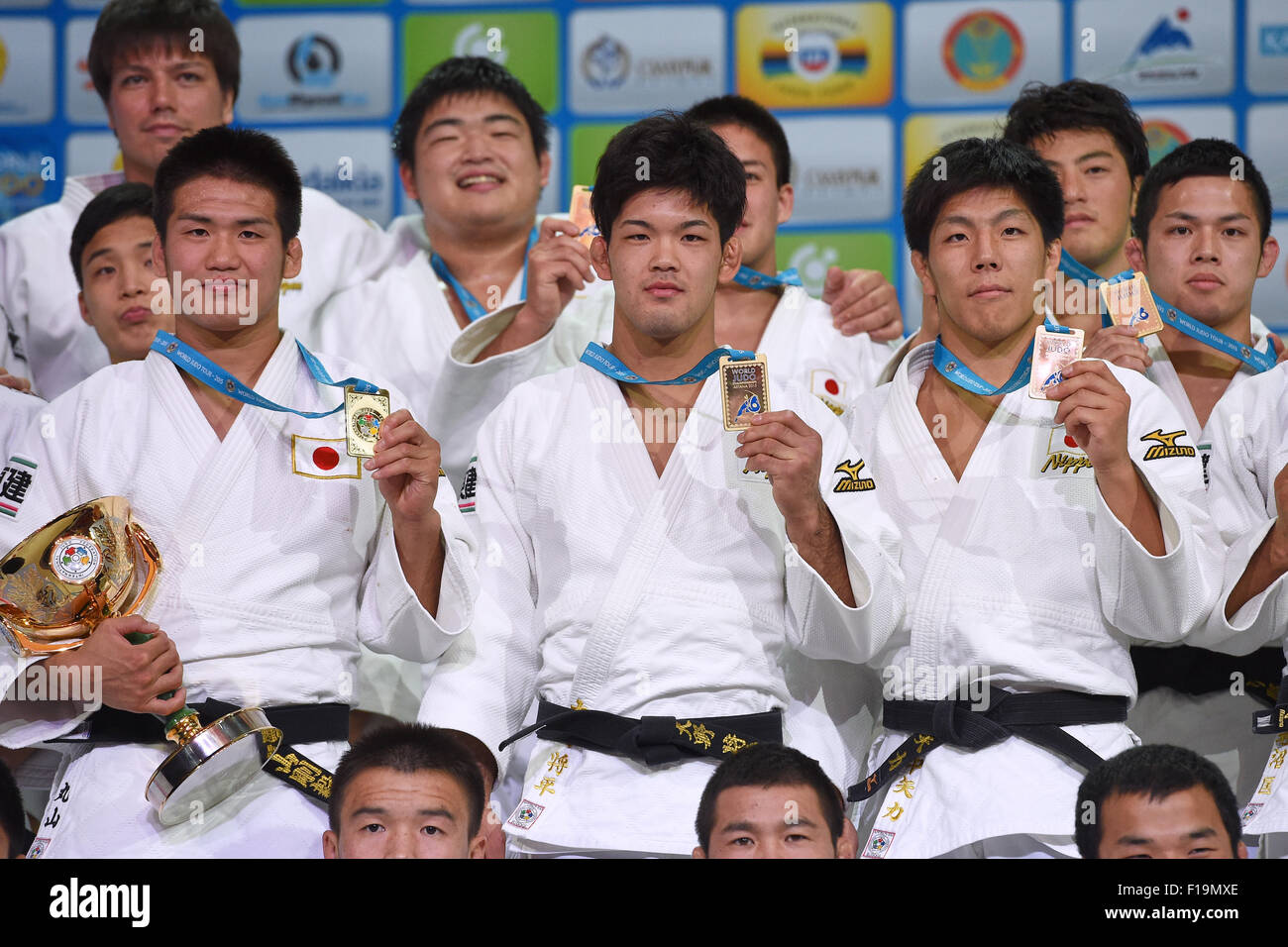 Japan team group (JPN), AUGUST 30, 2015 - Judo : World Judo ...