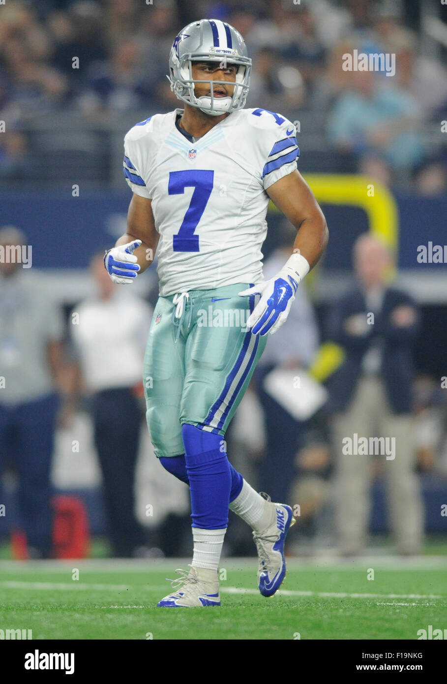 Aug 29, 2015: Dallas Cowboys quarterback Jameill Showers #7 during an ...
