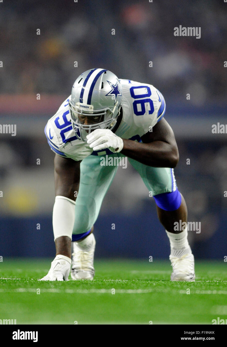 Aug 29, 2015: Dallas Cowboys defensive end Demarcus Lawrence #90 during ...