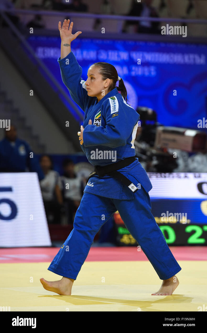 Maria Portela (BRA), AUGUST 30, 2015 - Judo : World Judo Championships ...