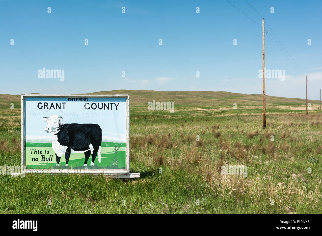 County sign hi-res stock photography and images - Alamy
