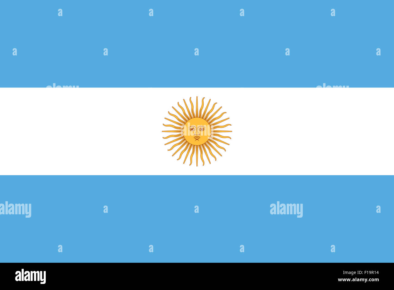 National flag of Argentina Stock Photo - Alamy