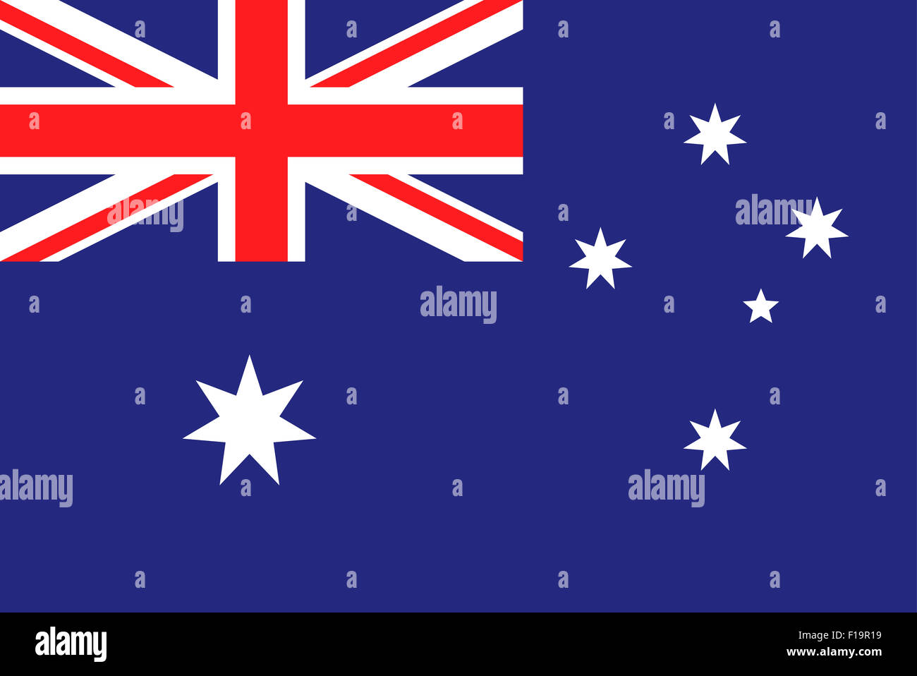 National flag of Australia Stock Photo - Alamy