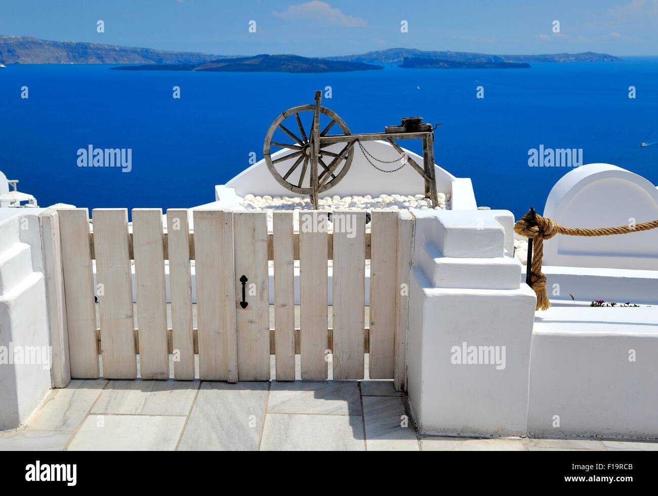 Santorini Spinning Wheel High Resolution Stock Photography and Images ...