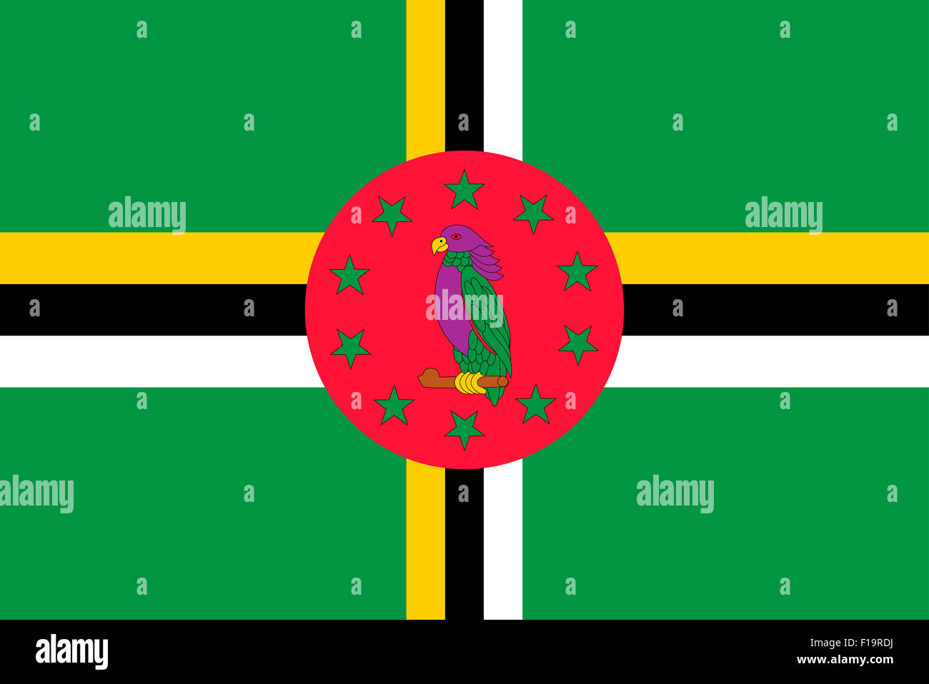 Flag of dominica hi-res stock photography and images - Alamy