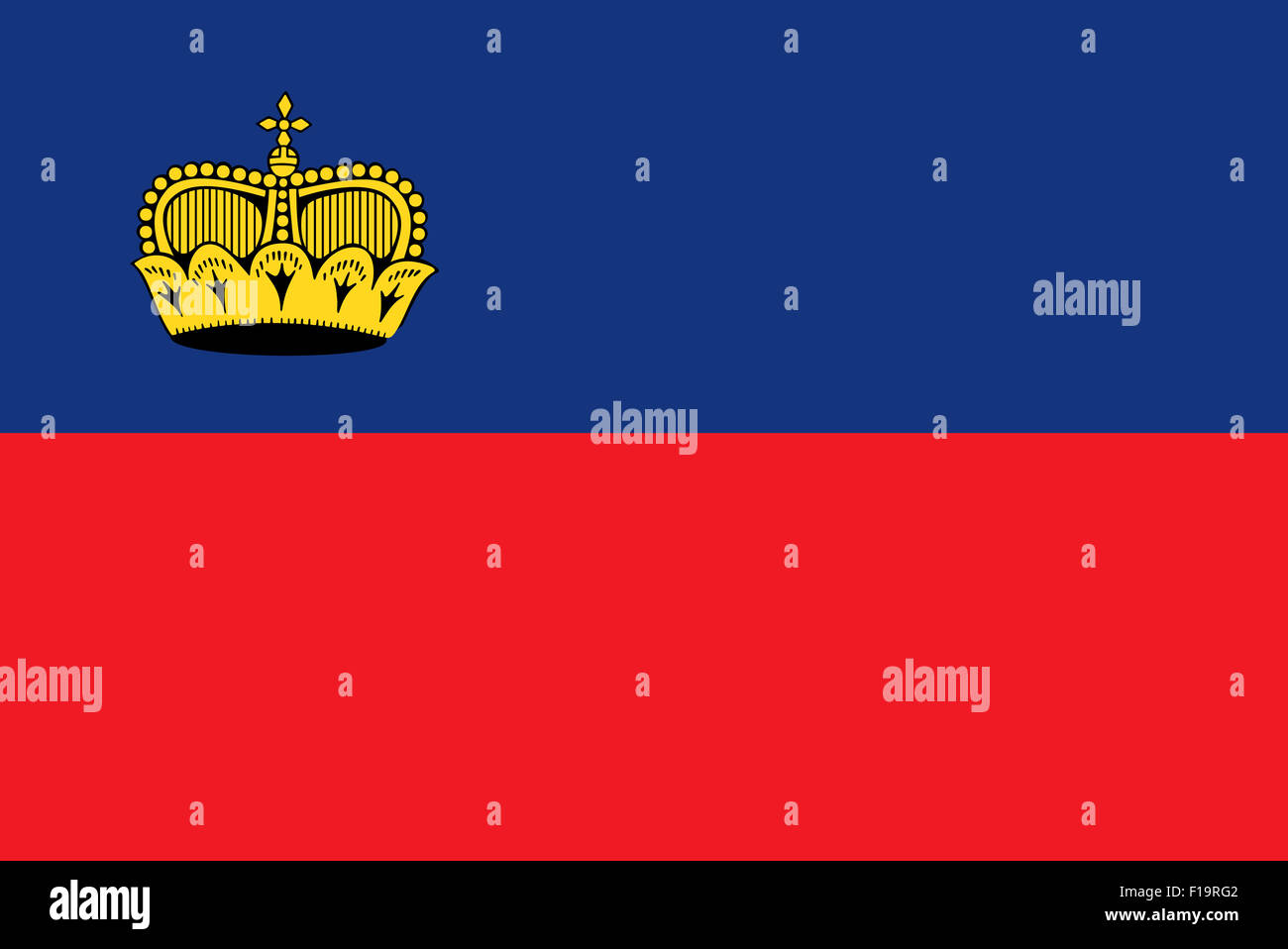 Liechtenstein official flag hi-res stock photography and images - Alamy