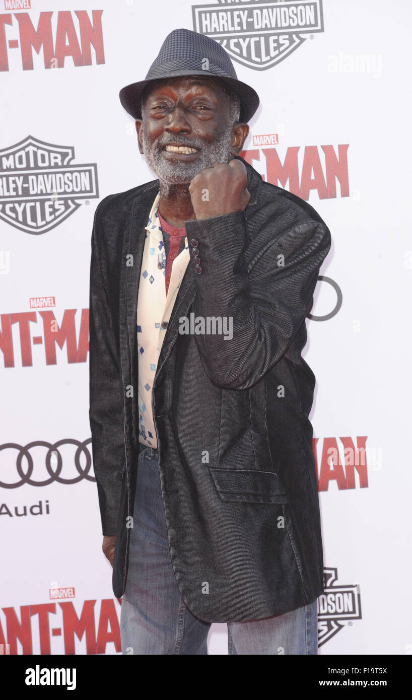 Film Premiere of Ant-Man Featuring: Garrett Morris Where: Los Angeles ...
