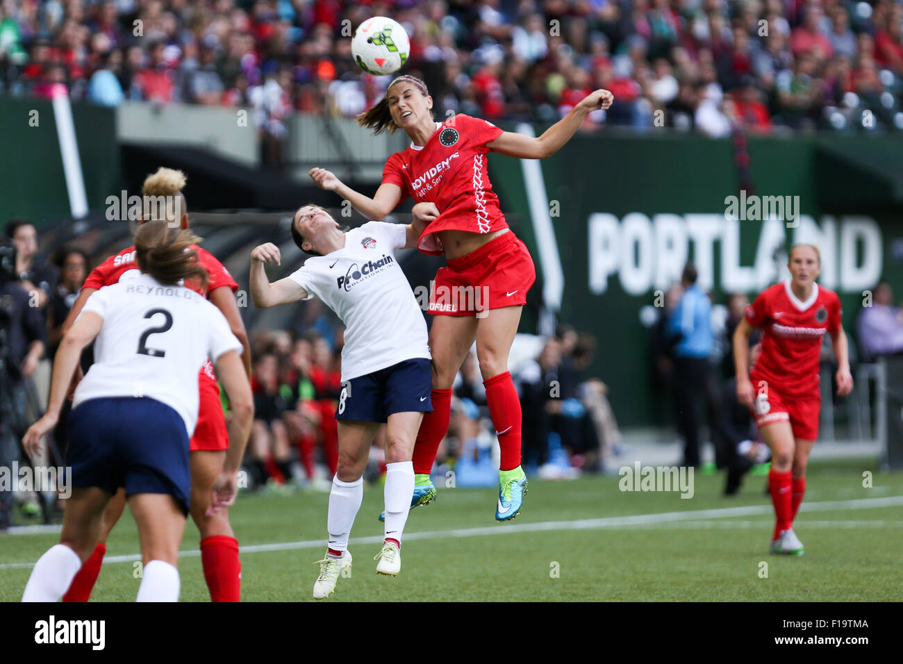 Portland thorns fc alex morgan hi-res stock photography and images - Alamy