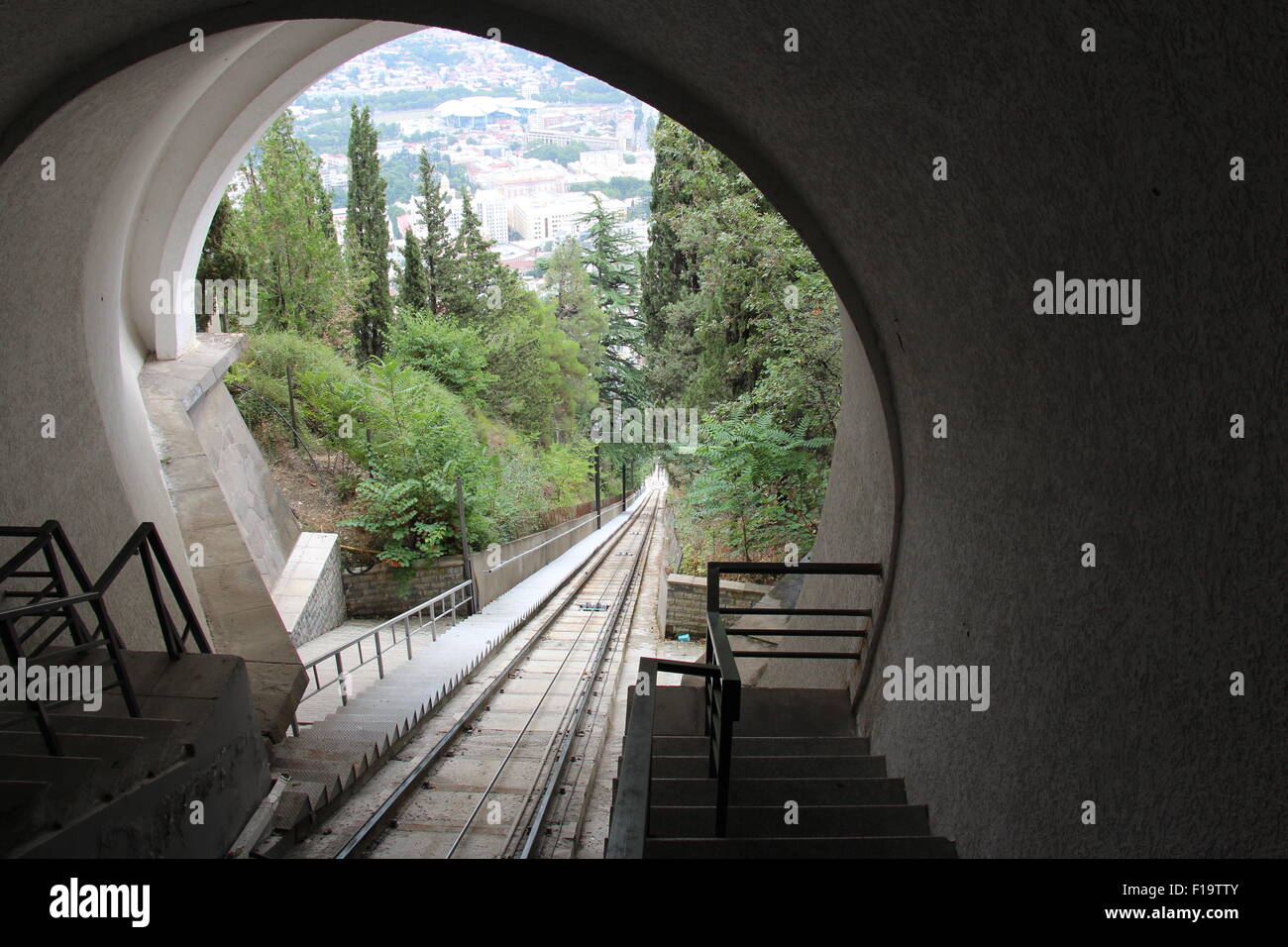 Mtatsminda funicular tbilisi hi-res stock photography and images - Alamy