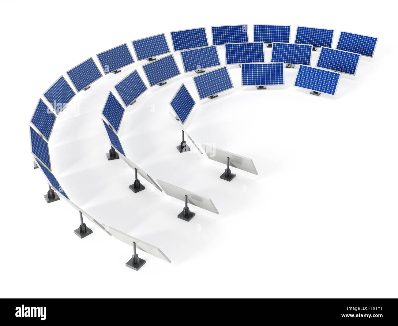 Solar Panels Cut Out Stock Images & Pictures - Alamy