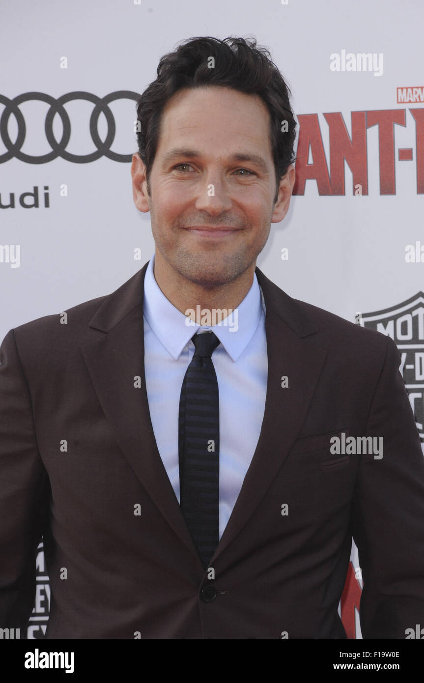 Film Premiere of Ant-Man Featuring: Paul Rudd Where: Los Angeles ...