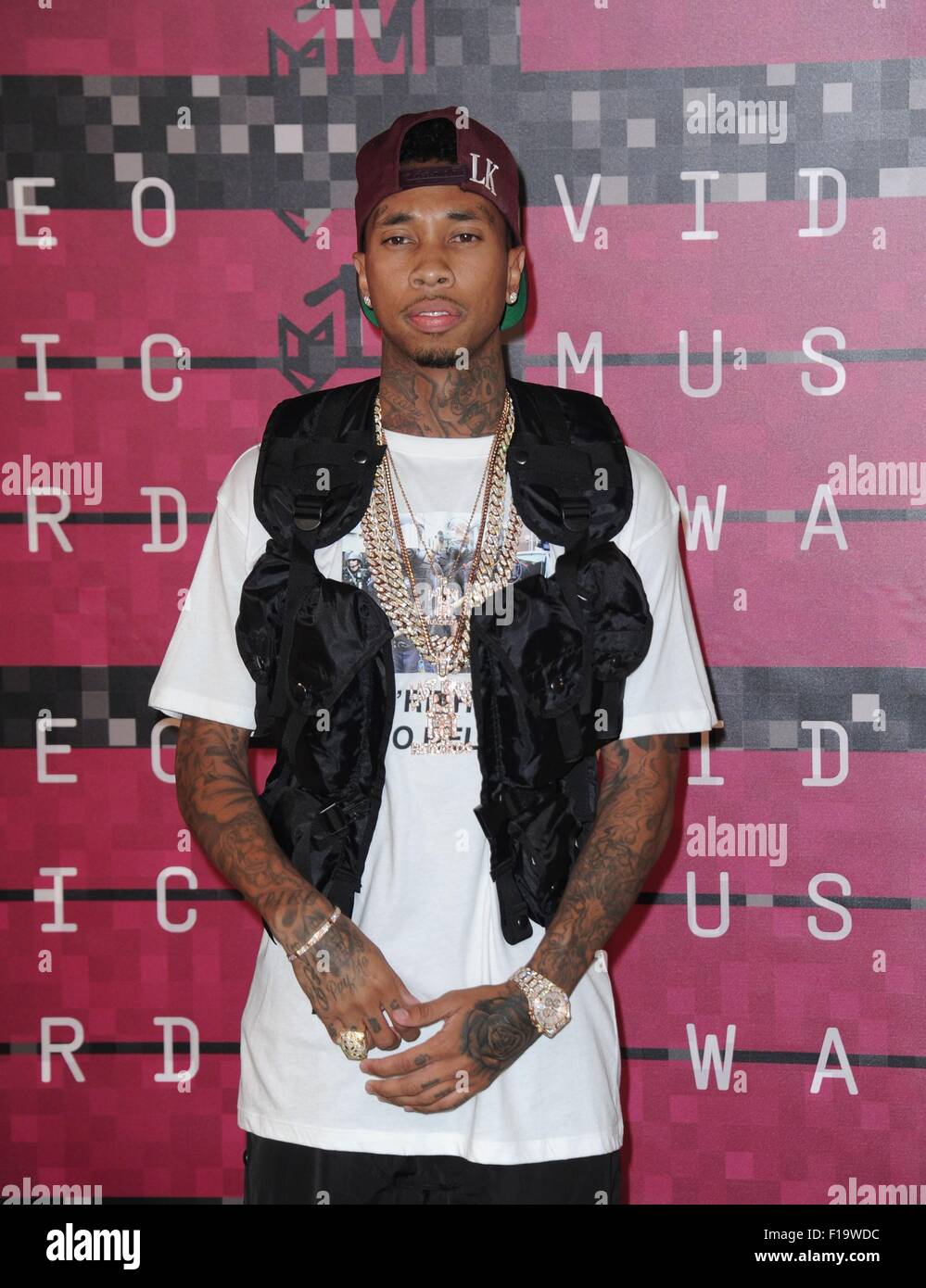 Los Angeles, CA, USA. 30th Aug, 2015. Tyga at arrivals for MTV Video ...