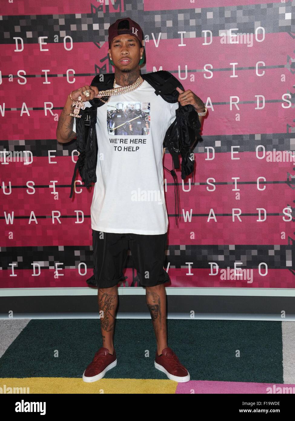 Los Angeles, CA, USA. 30th Aug, 2015. Tyga at arrivals for MTV Video ...