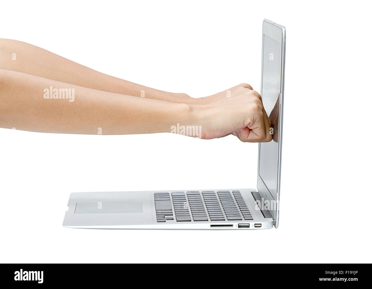 Fist punch attractive young woman hi-res stock photography and images ...