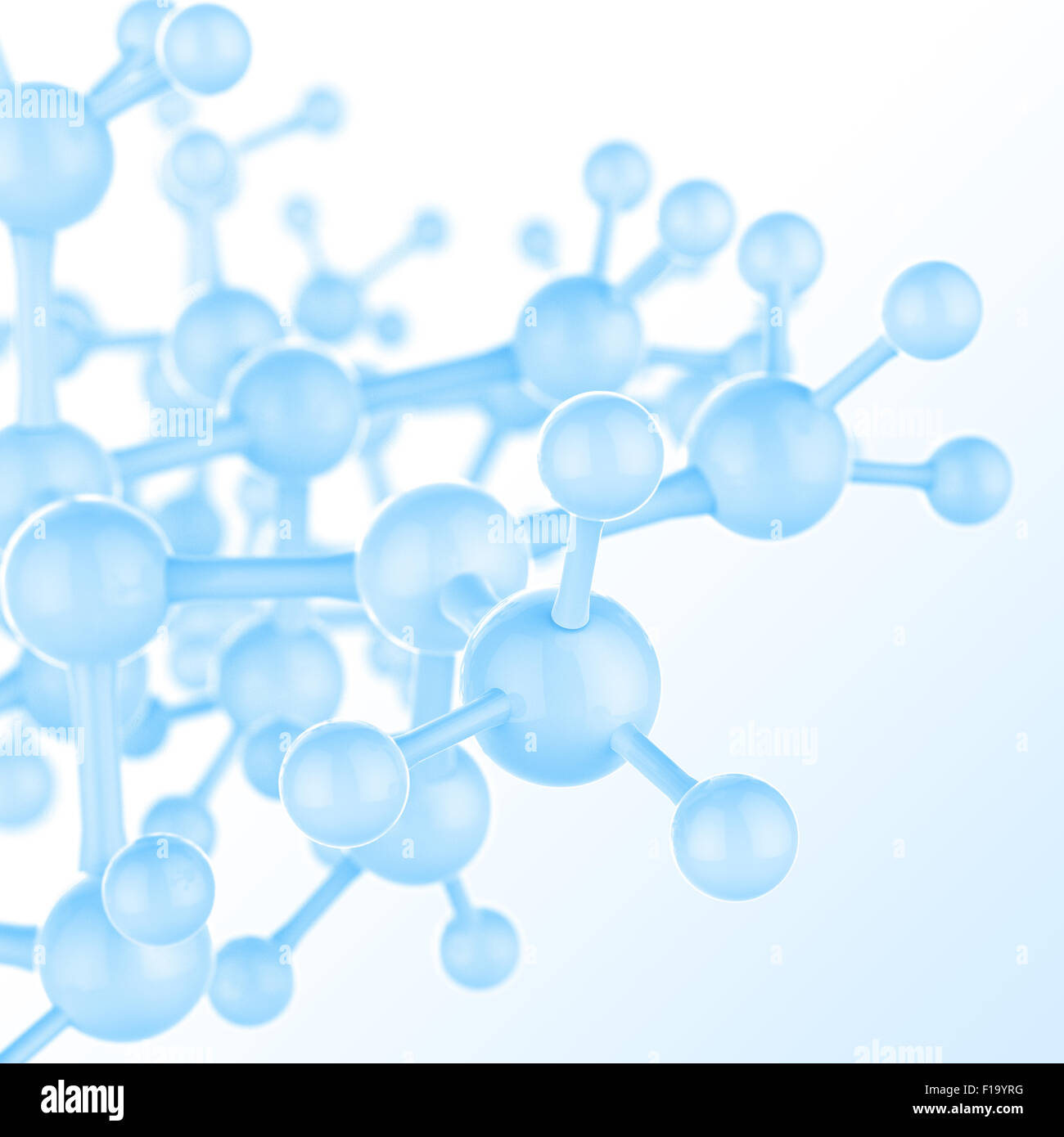Abstract 3d molecules medical background Stock Photo - Alamy
