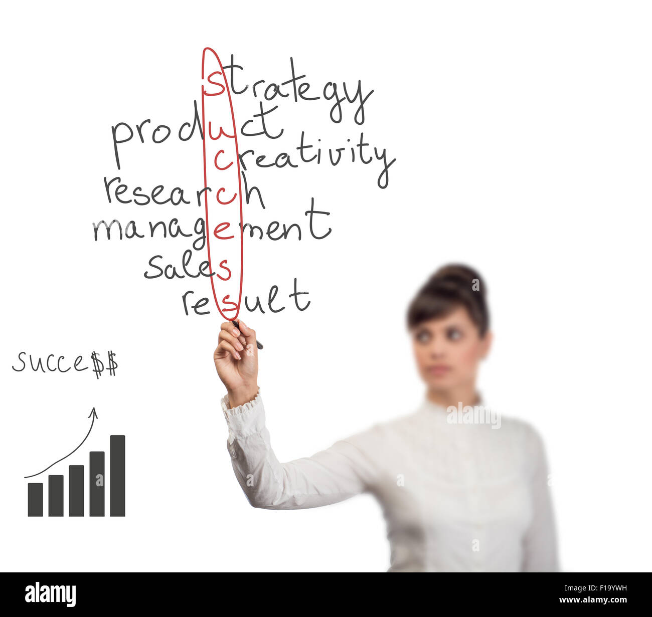 Strategy light bulb icon Cut Out Stock Images & Pictures - Alamy