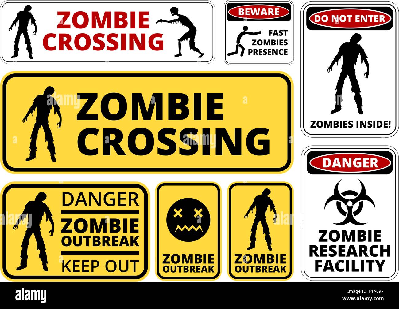 Zombie crossing Stock Vector Images - Alamy Zombie crossing Stock Vector Images - Alamy