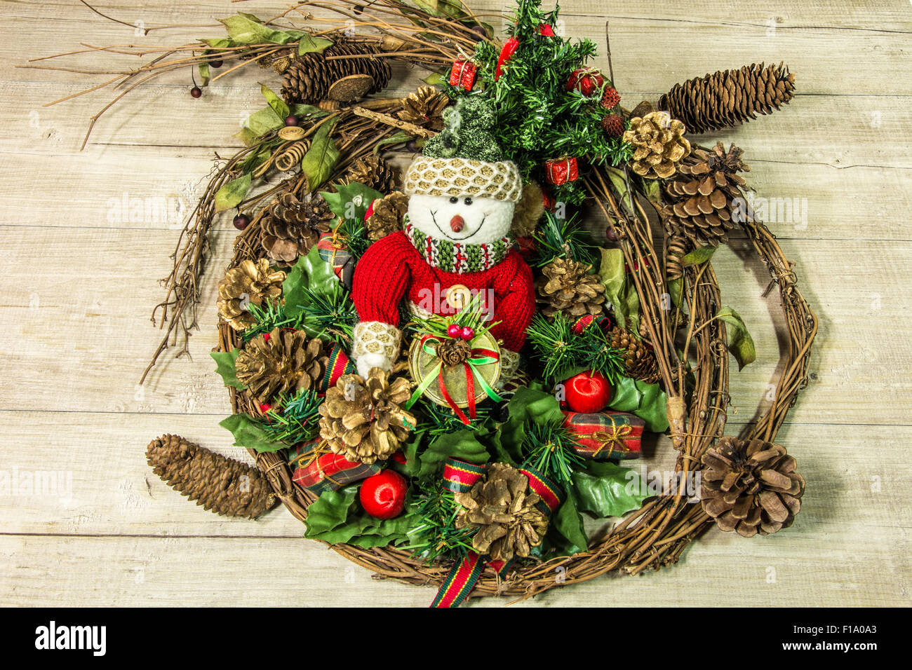 theme about the atmosphere of Christmas and winter approaching Stock ...