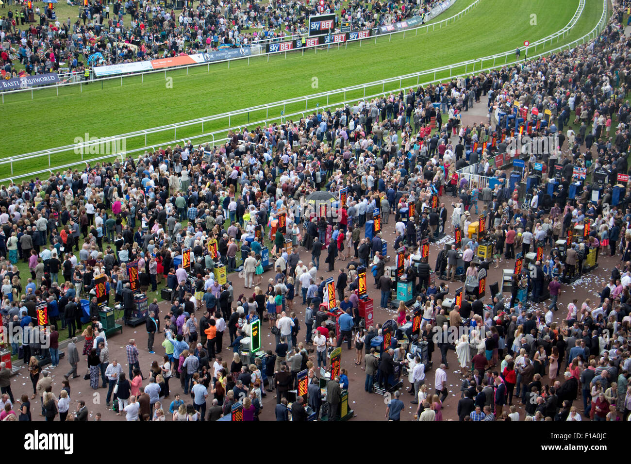 York Races Summer 2015 with Tom Jones Stock Photo - Alamy