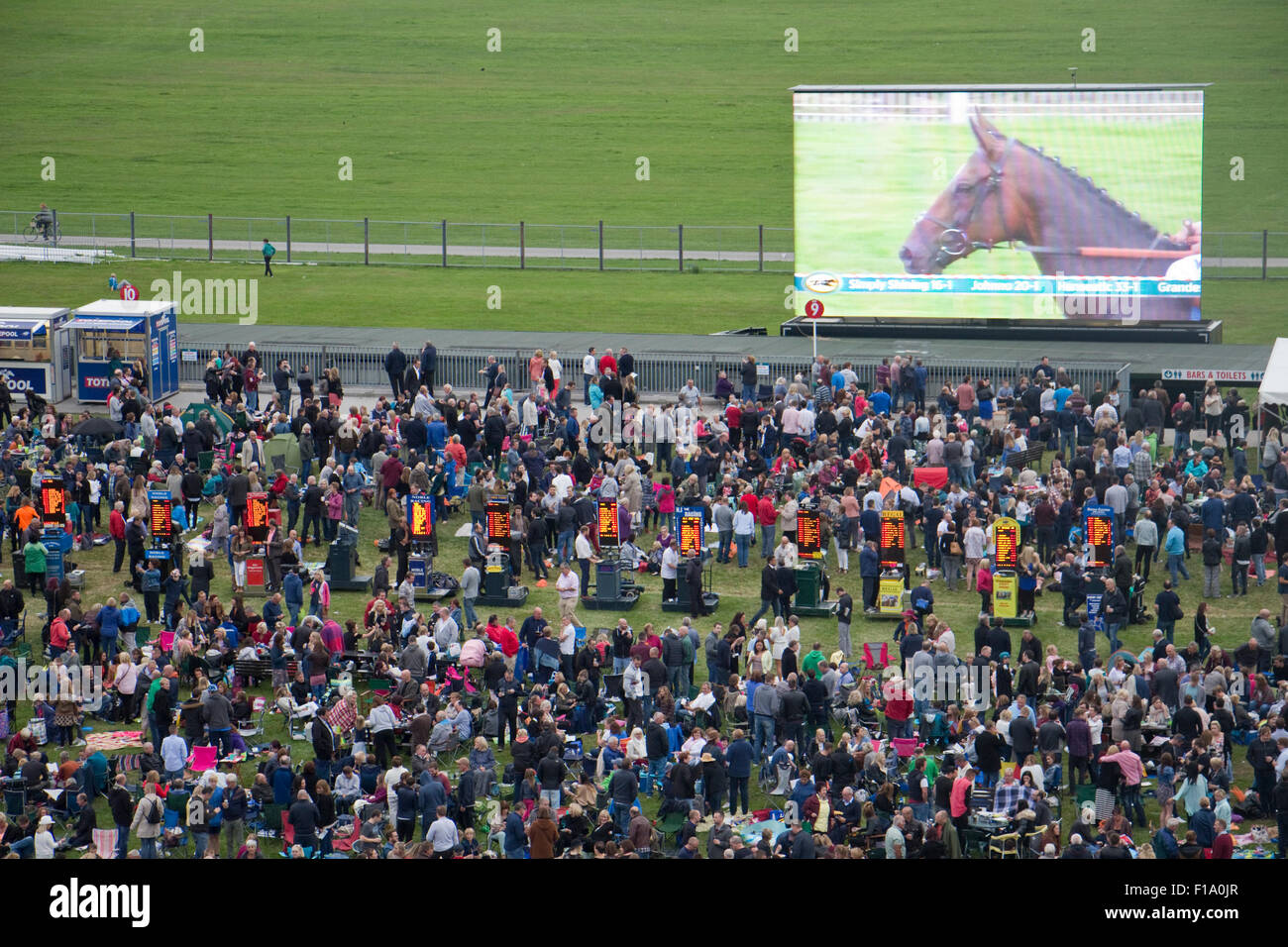 York Races Summer 2015 with Tom Jones Stock Photo - Alamy