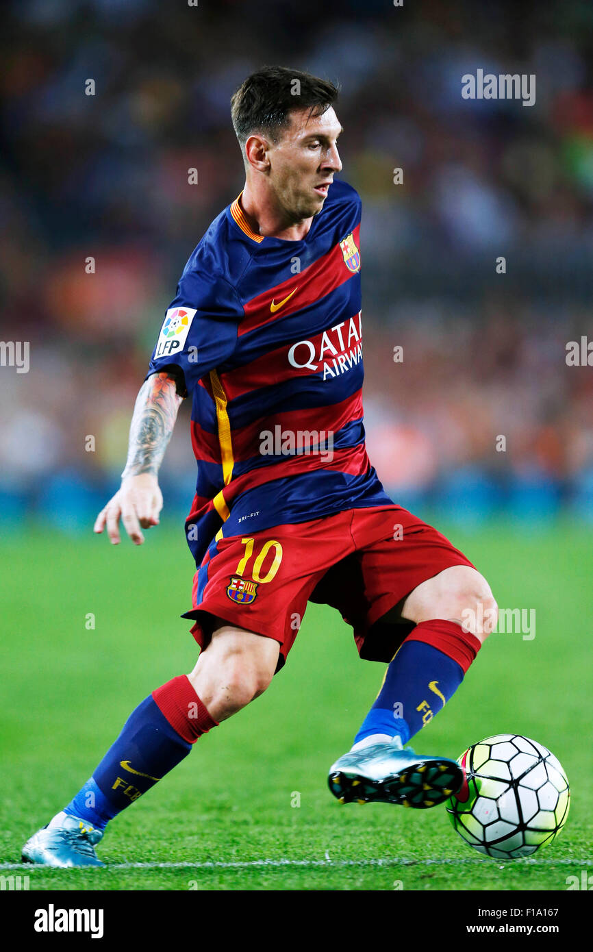Lionel Messi (Barcelona), AUGUST 29 2015 - Football/Soccer : Spanish ...