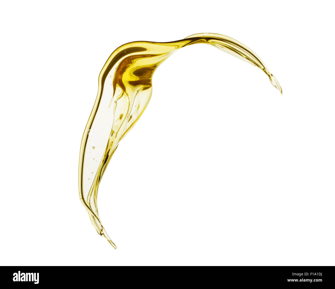 Oil splash isolated on white background Stock Photo - Alamy