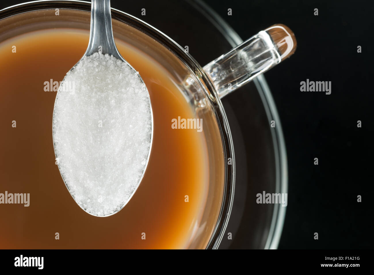 Artificial non-sugar sweeteners polyols or natural granulated sucrose ...
