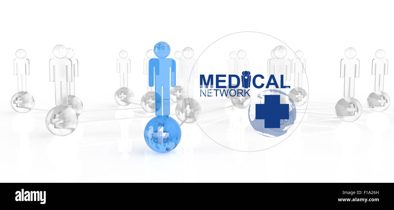 medical network graphic sign as concept Stock Photo - Alamy