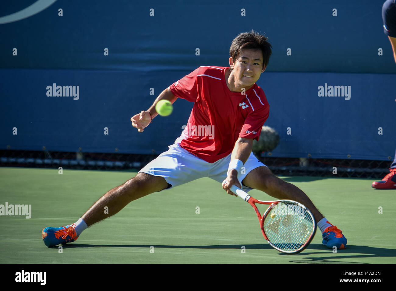 New York, USA. 28th Aug, 2015. Yoshihito Nishioka (JPN) Tennis ...