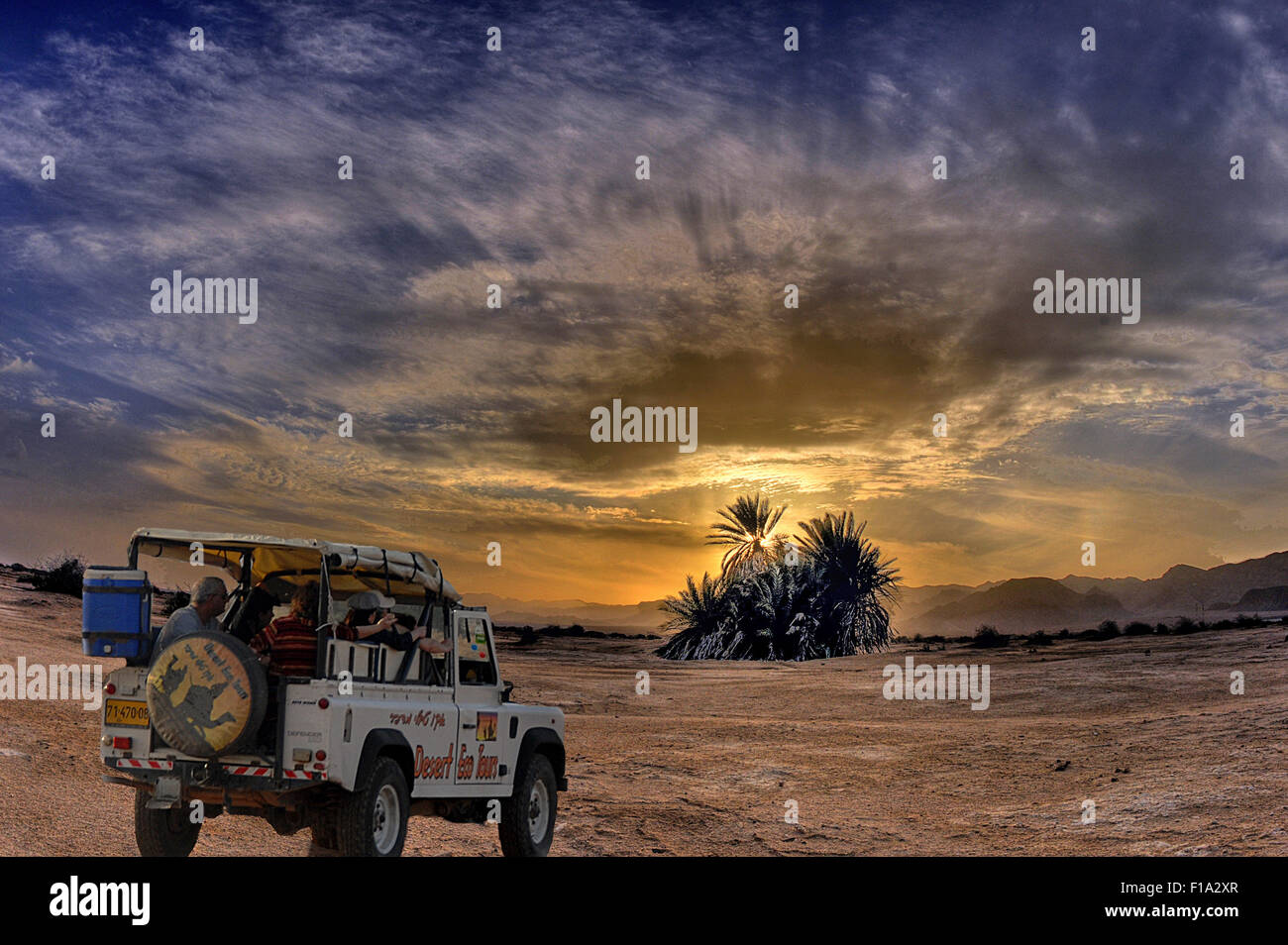 Desert Jeep Tour IDesert collection Stock Photo - Alamy