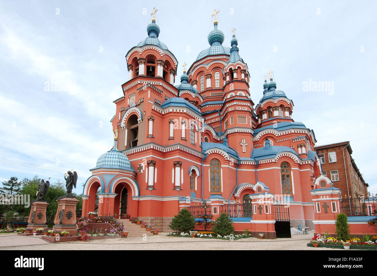 Irkutsk, Siberia, Russia. 26th Sep, 2009. Kazan Cathedral in the ...