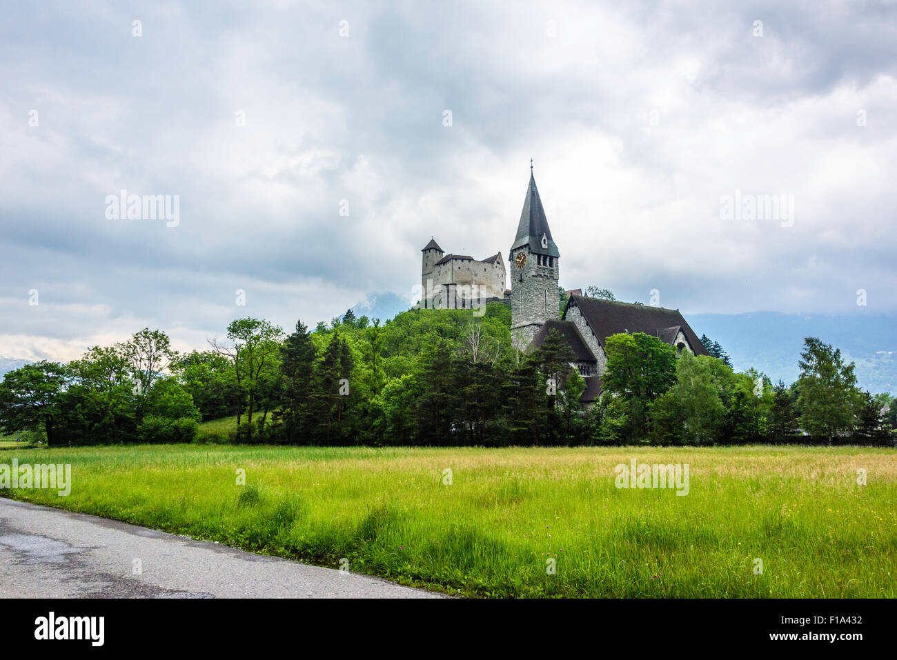 Gutenberg Castle, Balzers, Liechtenstein Stock Photo - Alamy