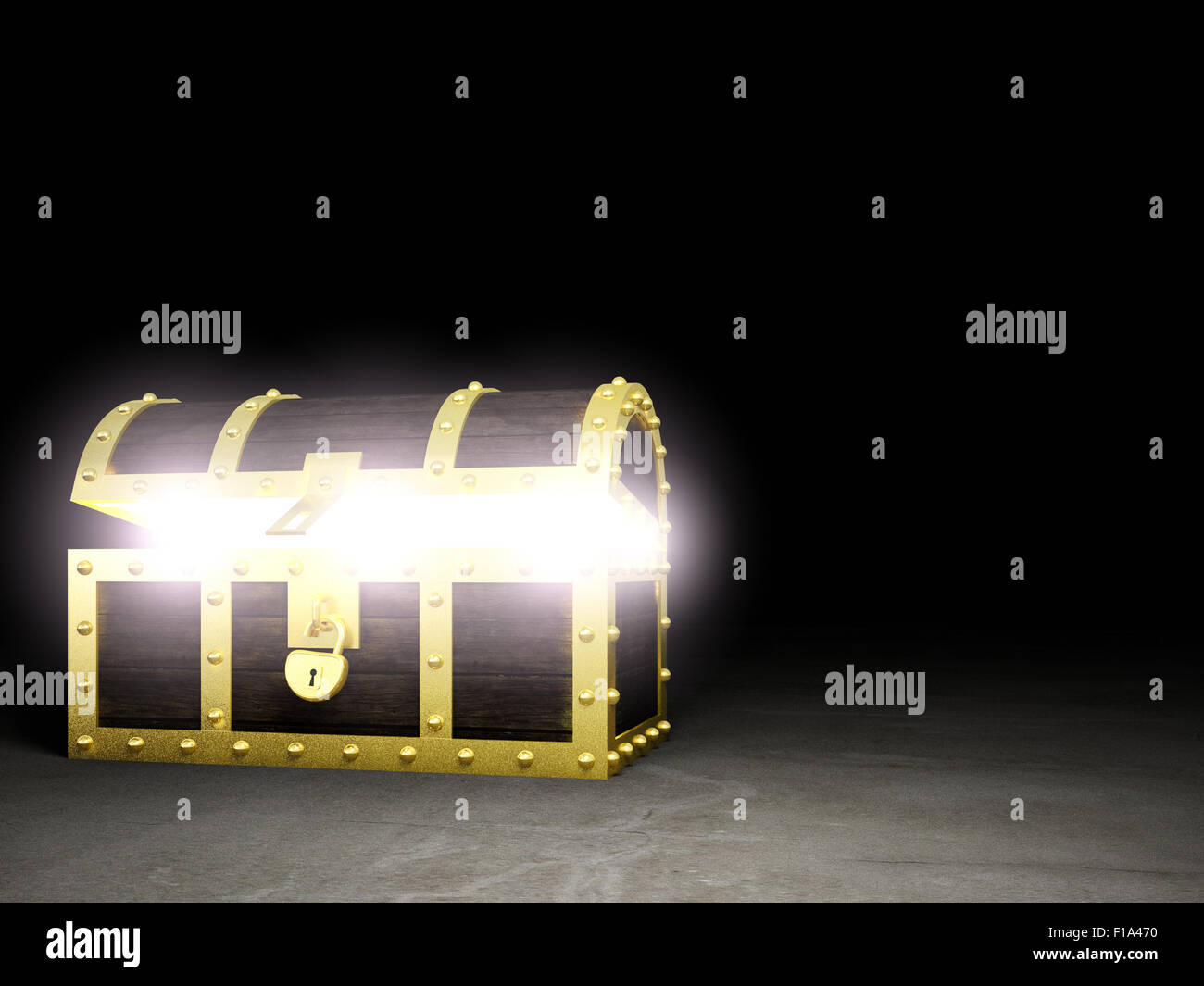 Treasure chest illustration hi-res stock photography and images - Alamy