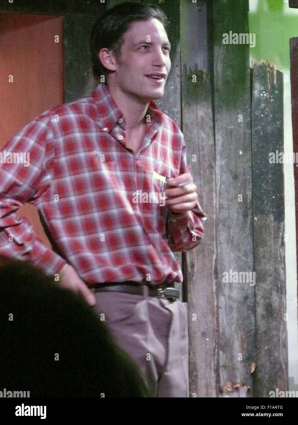 James Jagger Lights up and smokes on stage in his acting debut first ...