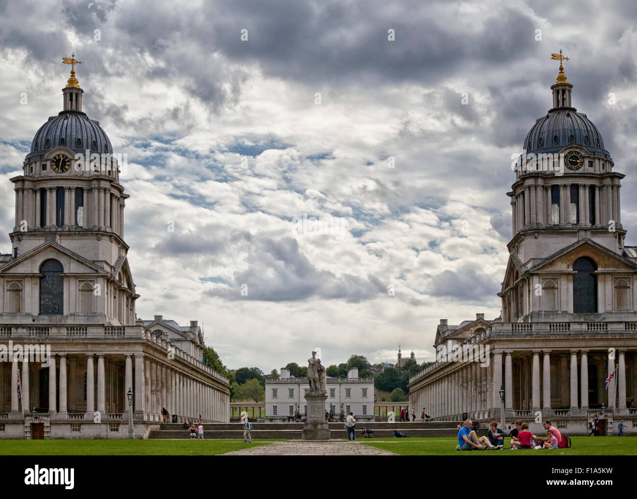 Royal naval college ceiling hi-res stock photography and images - Alamy
