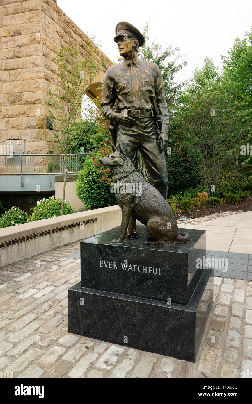 The Law Enforcement Offices Memorial of Allegheny County is on ...