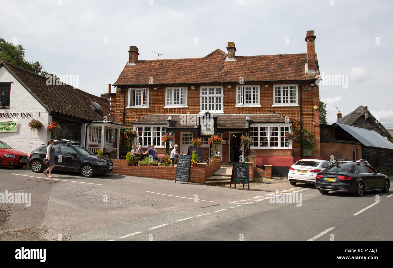 The Trusty Servant at Minstead Stock Photo - Alamy