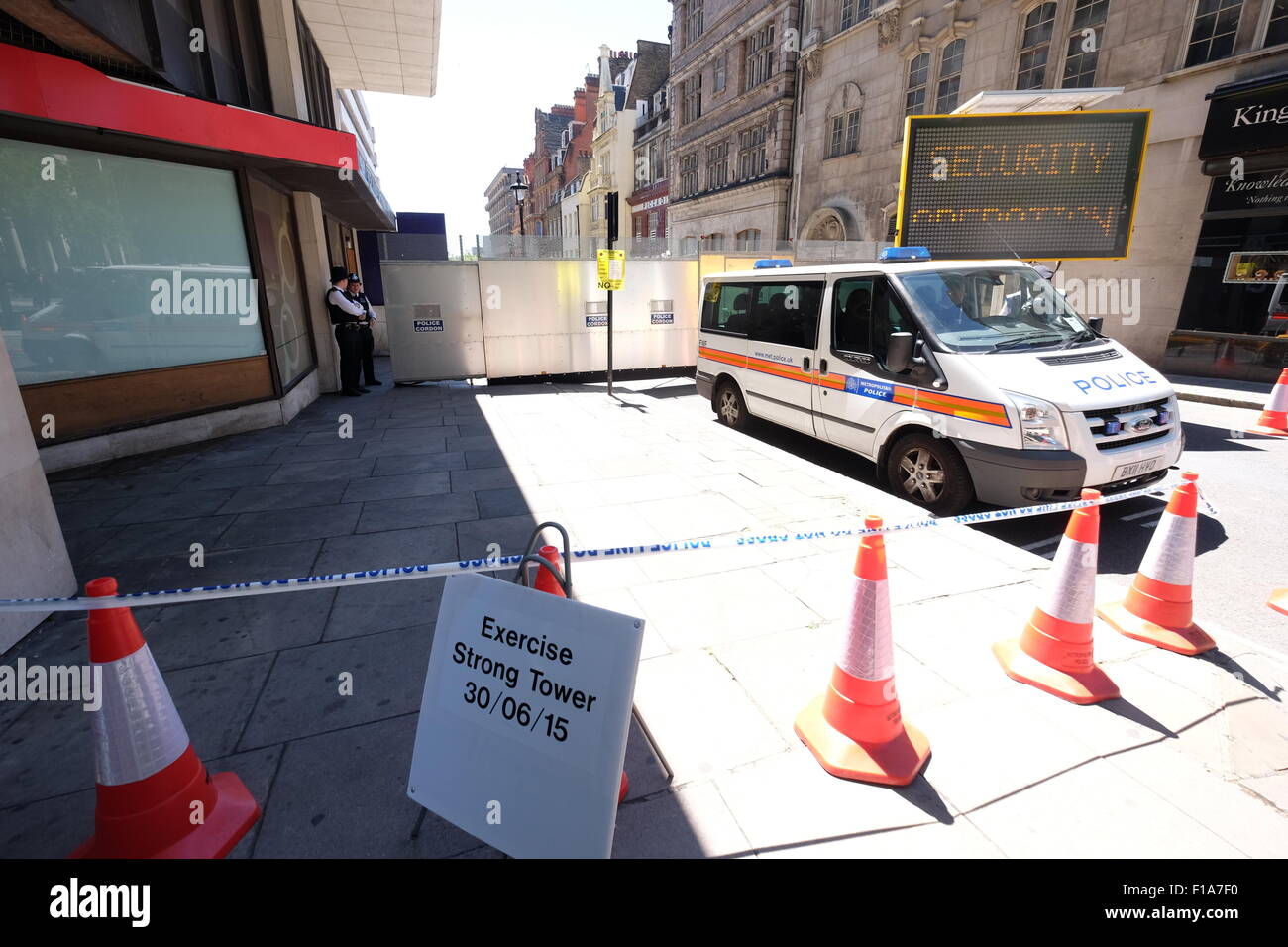 A major exercise to test the emergency services and Government response ...