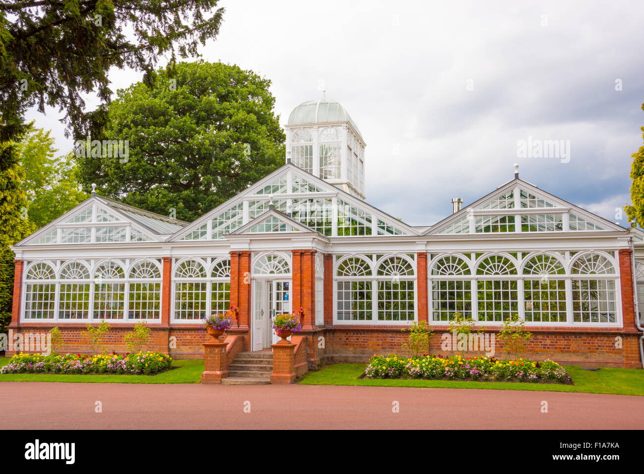 The Victorian Conservatory at West Park Wolverhampton west Midlands UK ...