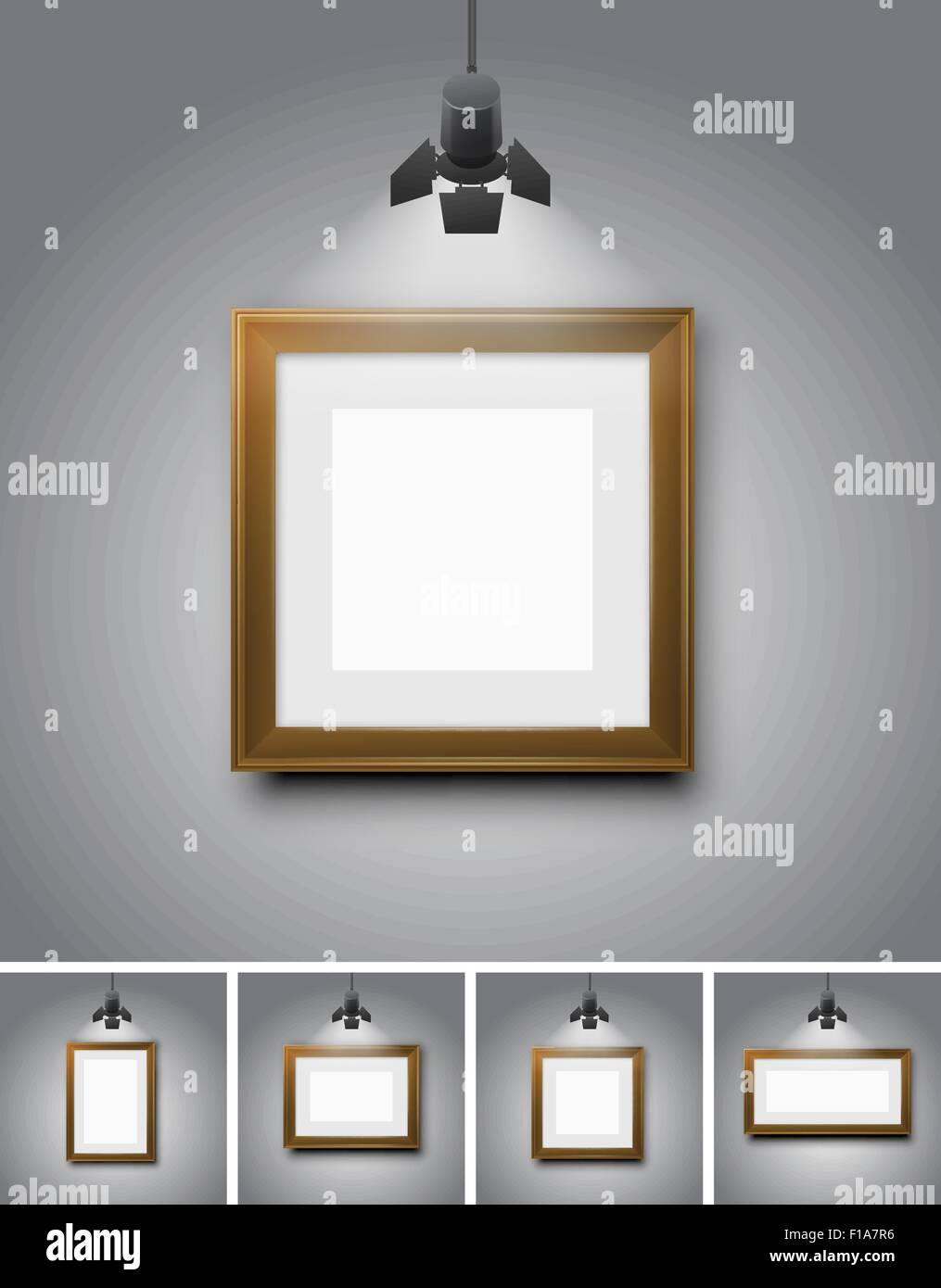 Artist frames Stock Vector Images - Alamy