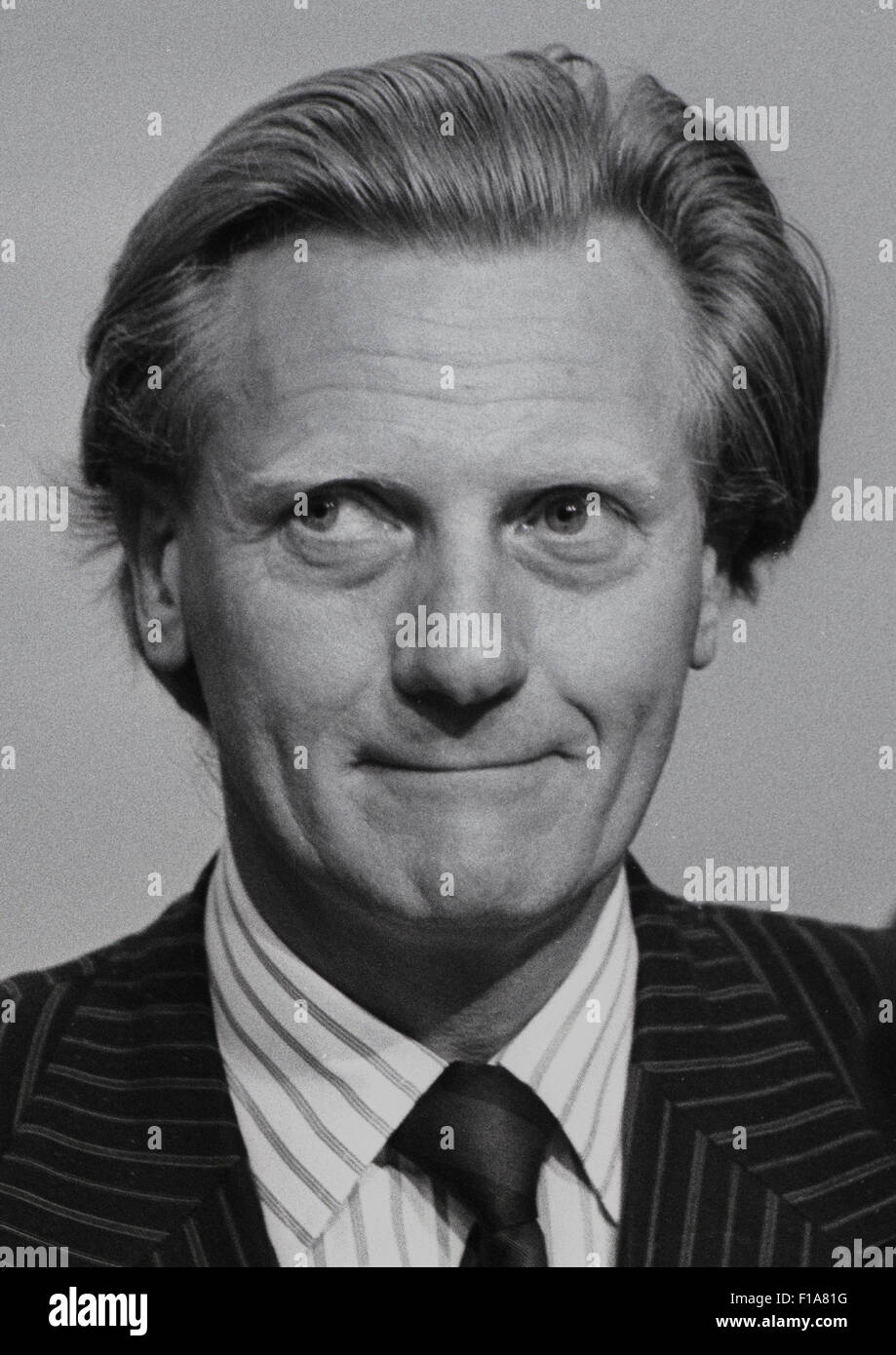 Michael heseltine portrait hi-res stock photography and images - Alamy