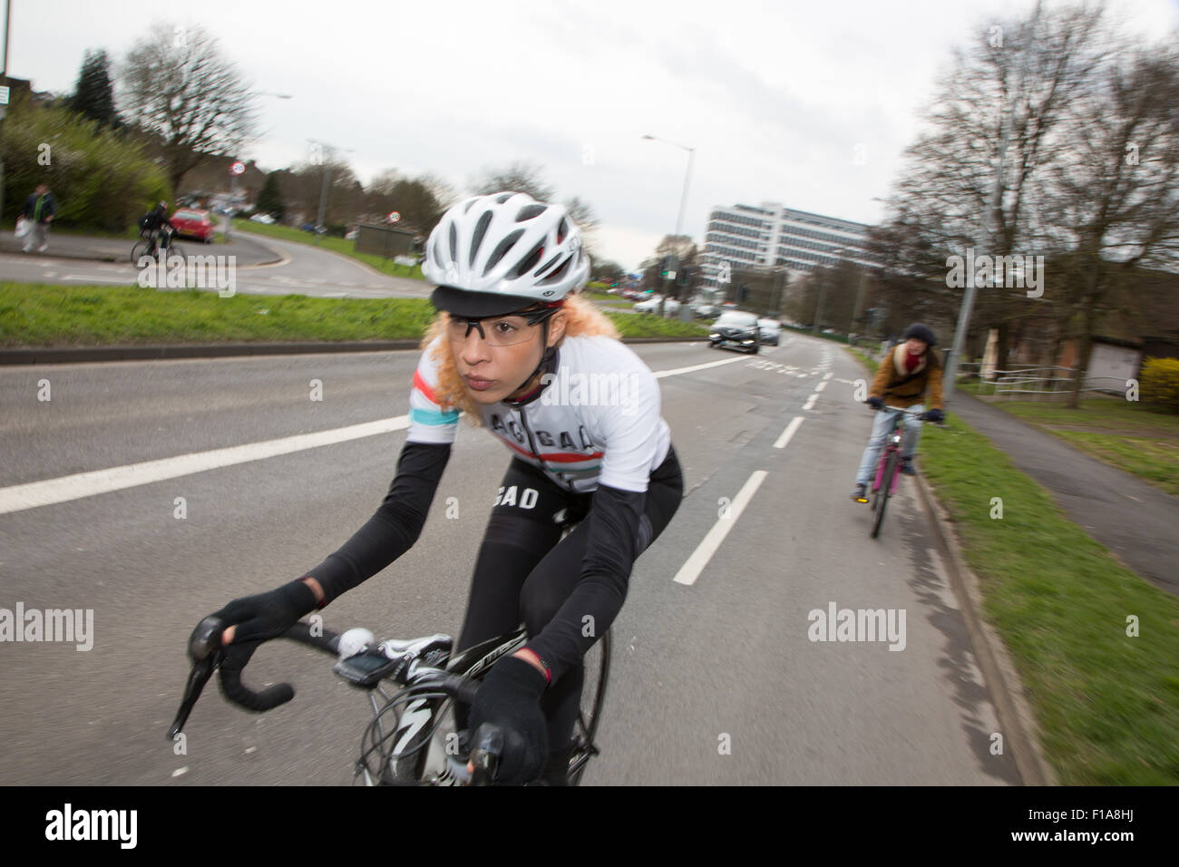 Female racing bicycles hi-res stock photography and images - Alamy