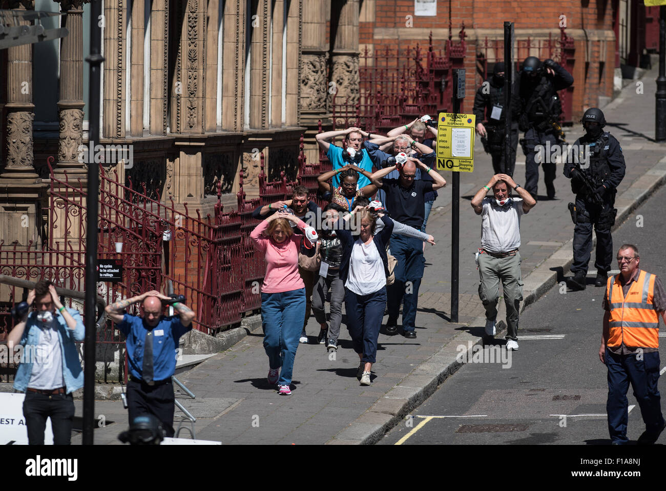 Emergency services take part in the 'Strong Tower' Exercise at the ...