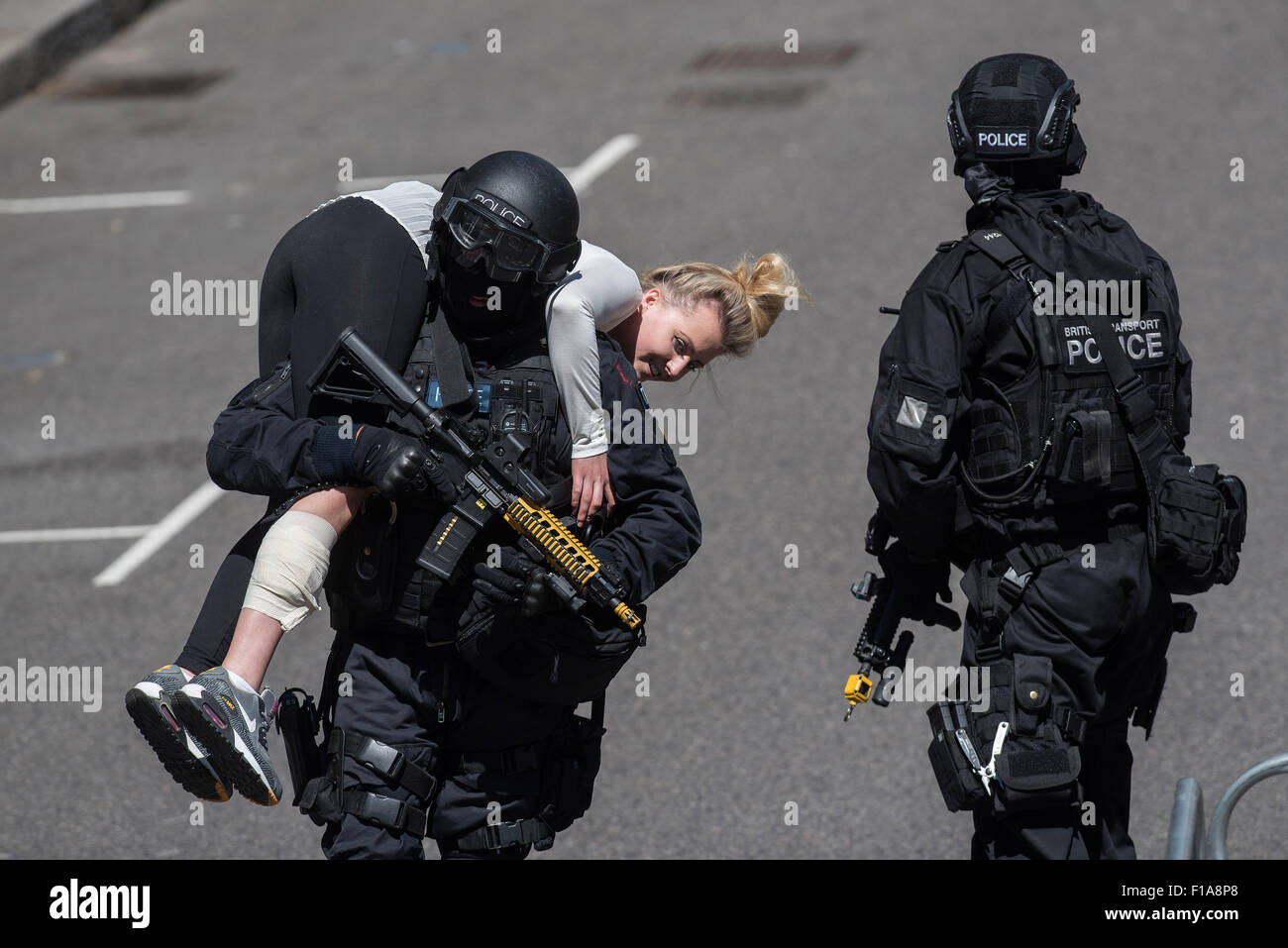 Emergency services take part in the 'Strong Tower' Exercise at the ...