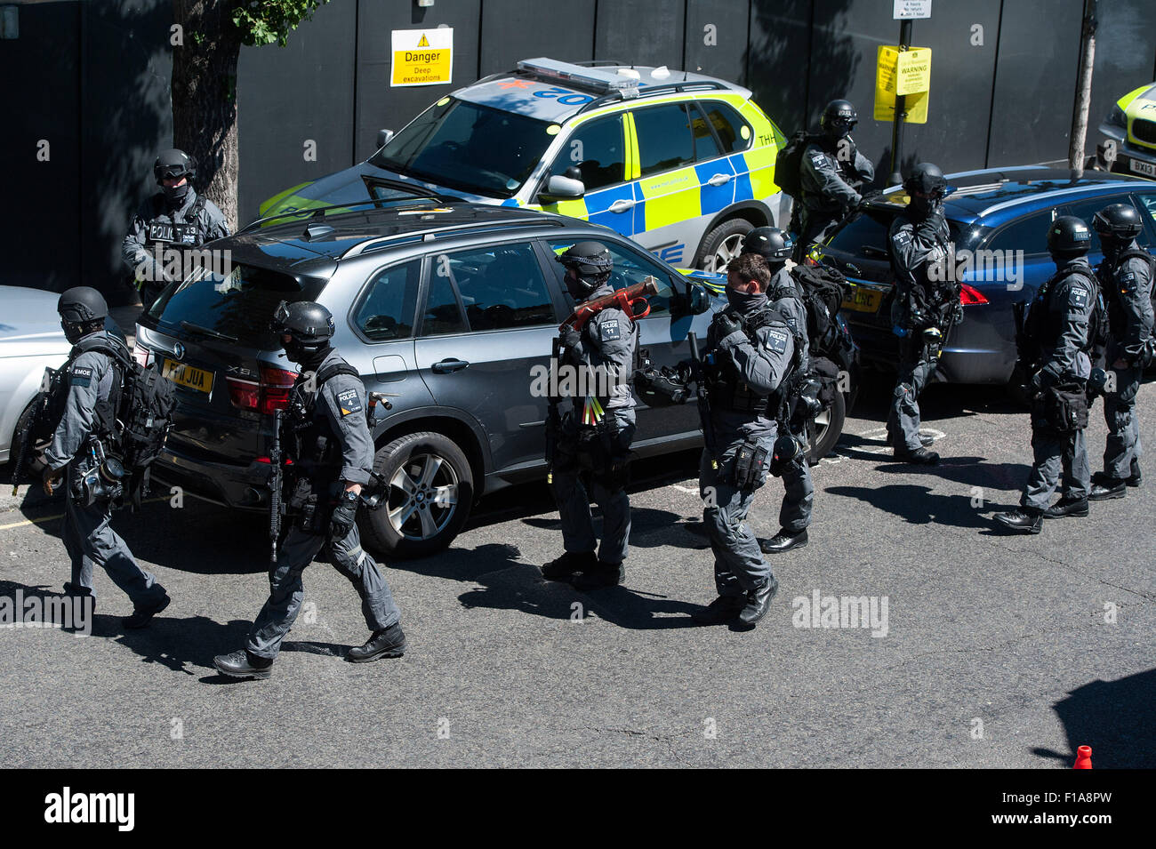 Emergency services take part in the 'Strong Tower' Exercise at the ...