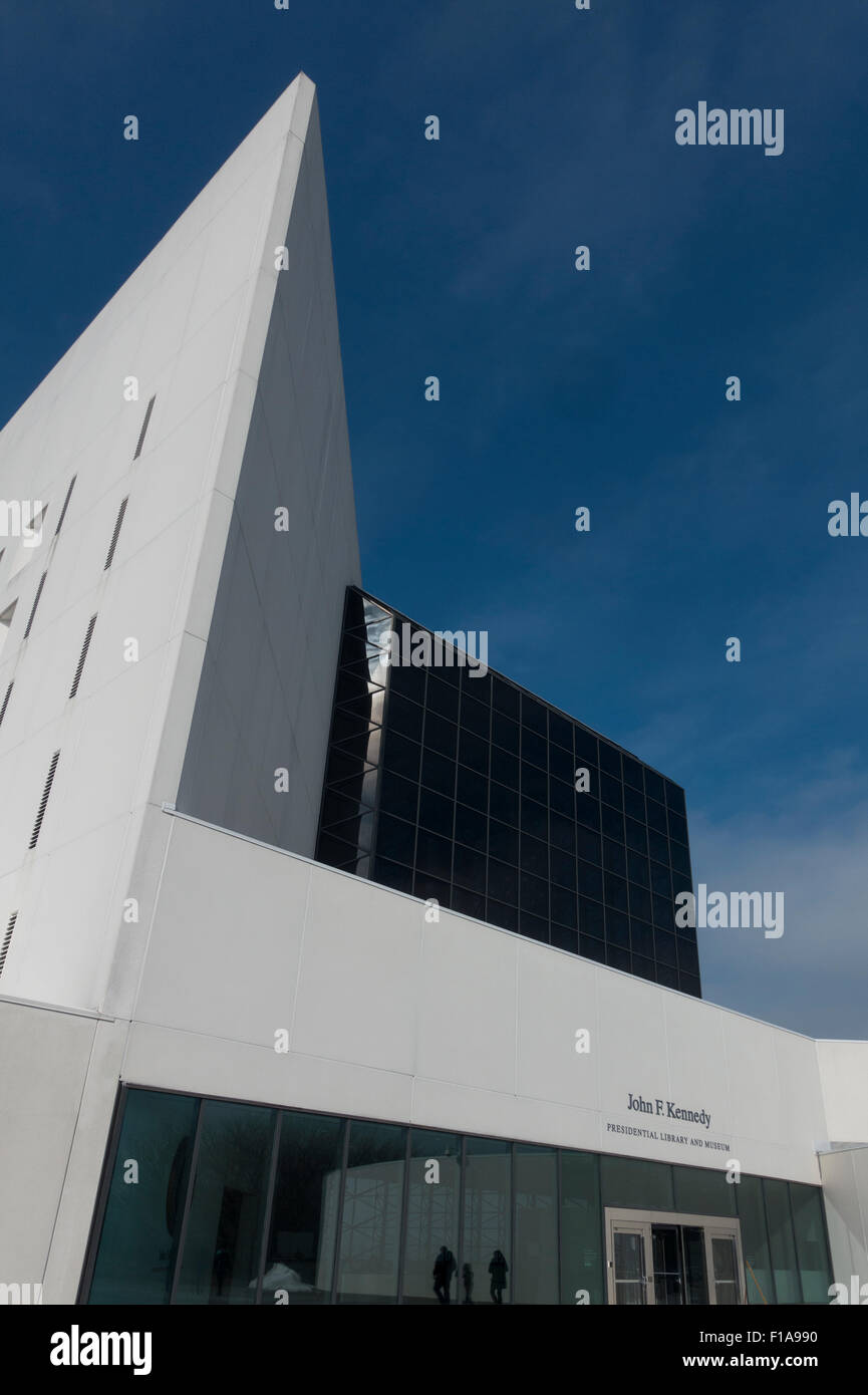 John F Kennedy presidential library and museum Stock Photo - Alamy