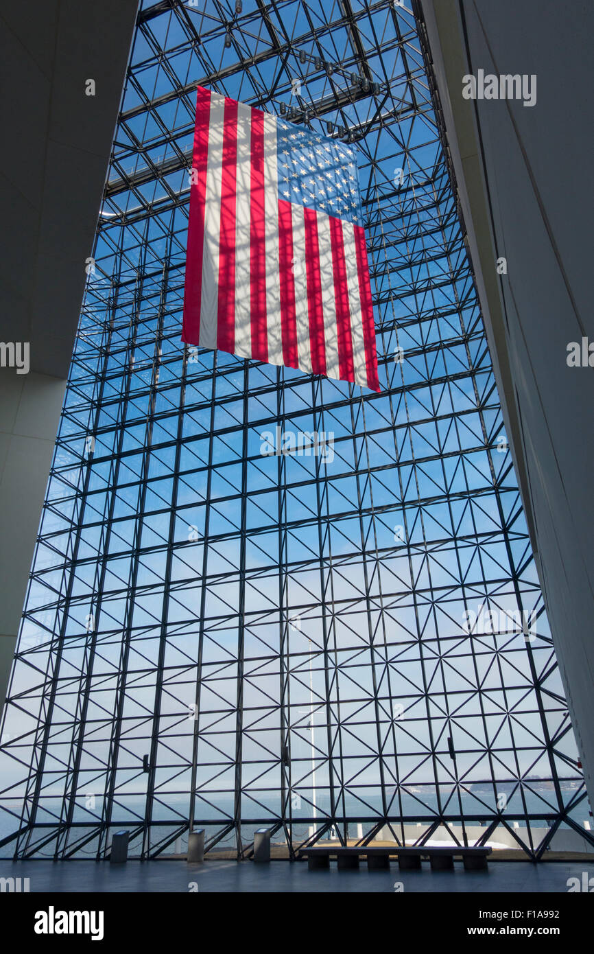 John F Kennedy presidential library and museum Stock Photo - Alamy