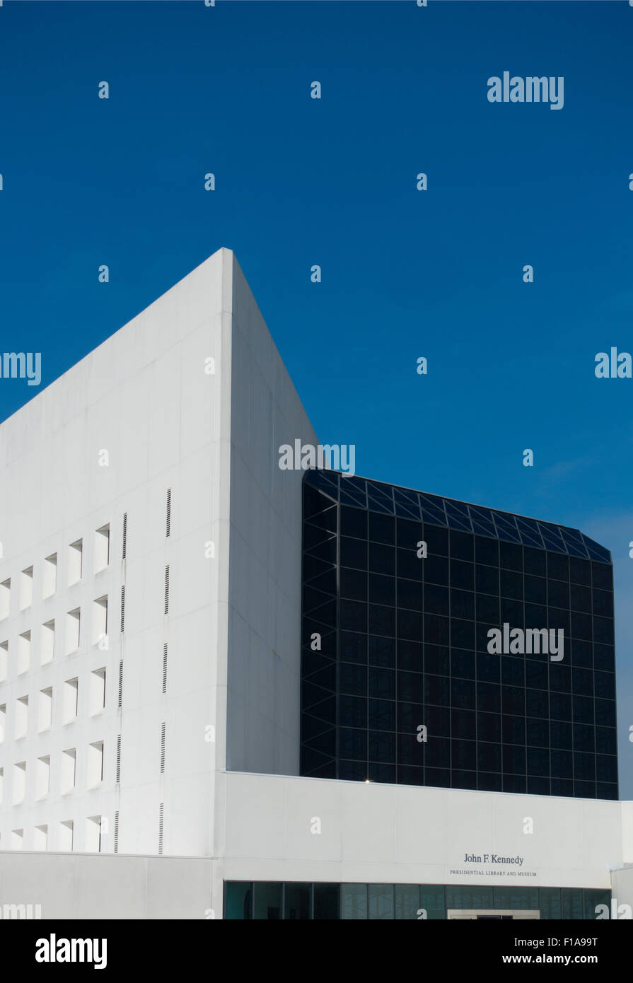 John F Kennedy presidential library and museum Stock Photo - Alamy